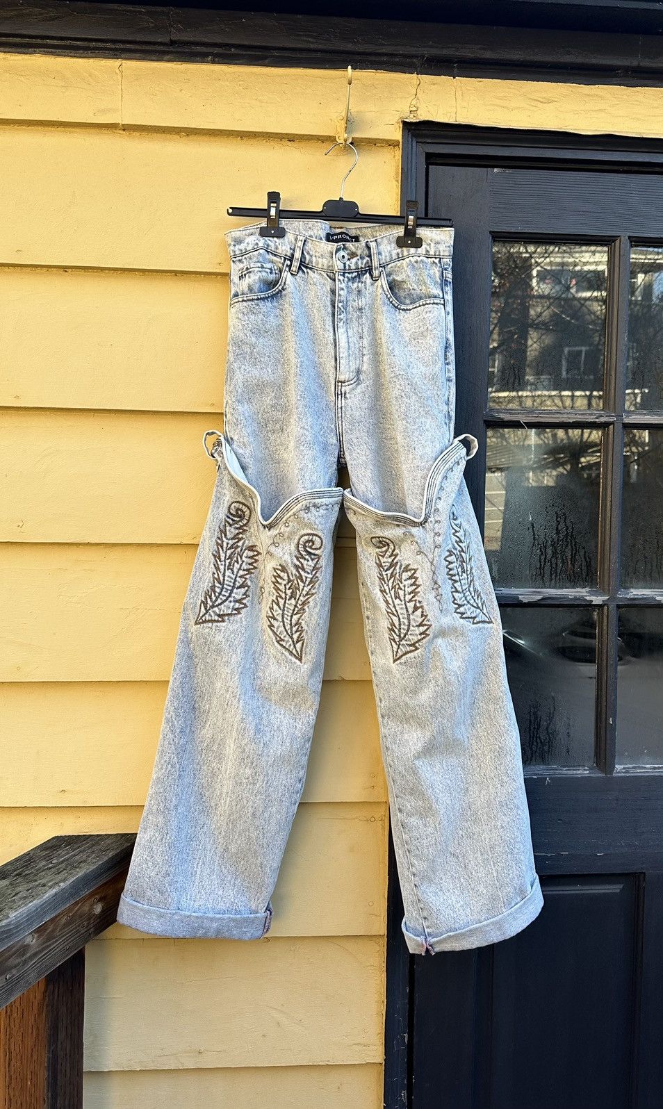 Y/Project Y/Project Cowboy Cuff Jeans | Grailed