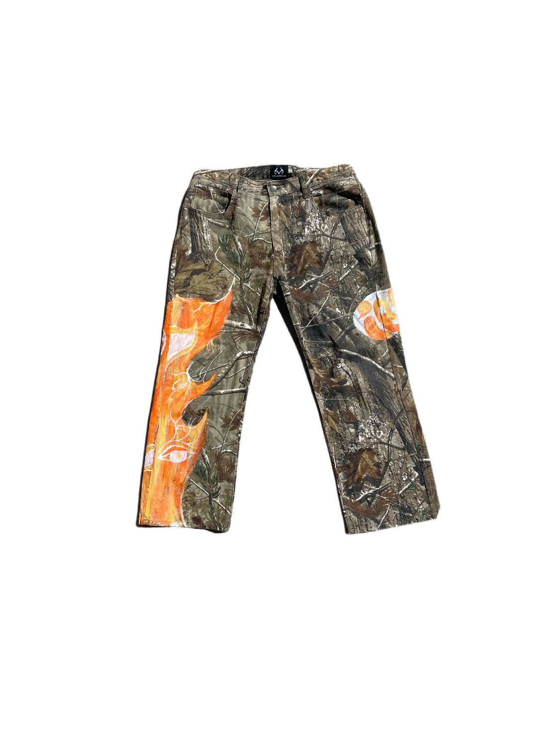 Custom “WOODLAND” REAL TREE PANTS CAMO | Grailed
