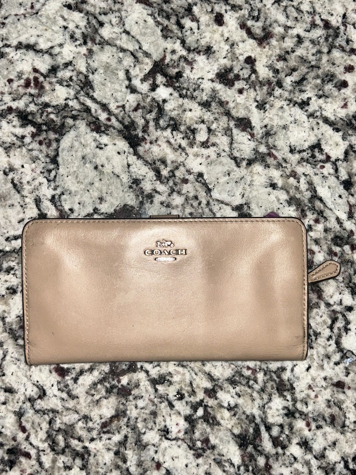 Coach Coach Tan Wallet | Grailed