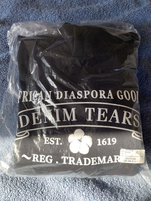 DENIM TEARS 3D bubble print hoody puff puffer | Grailed