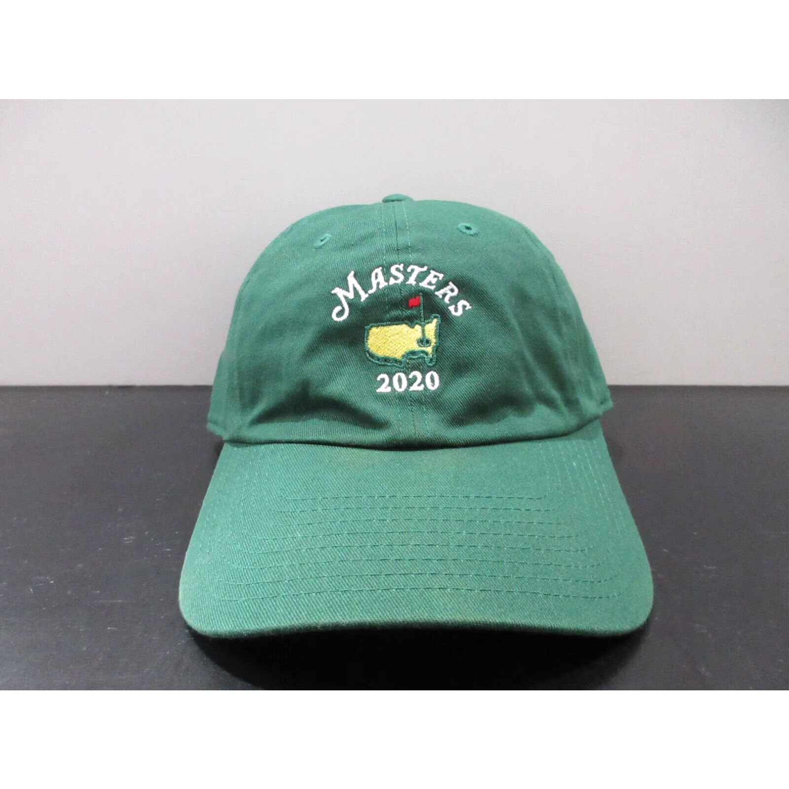 Vintage Authentic Augusta National Golf Course Masters Green and Yellow ...