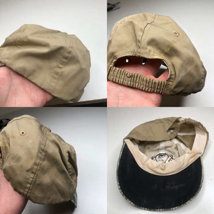 Vintage Vintage Taz Hat Looney Toons Beige Baseball Cap Tasmanian Devil ...