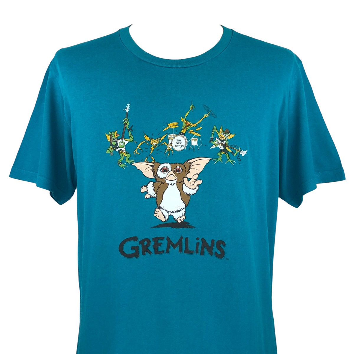 Cartoon Network × Movie × Uniqlo Gremlins Uniqlo Big Logo Navy Blue Tee ...