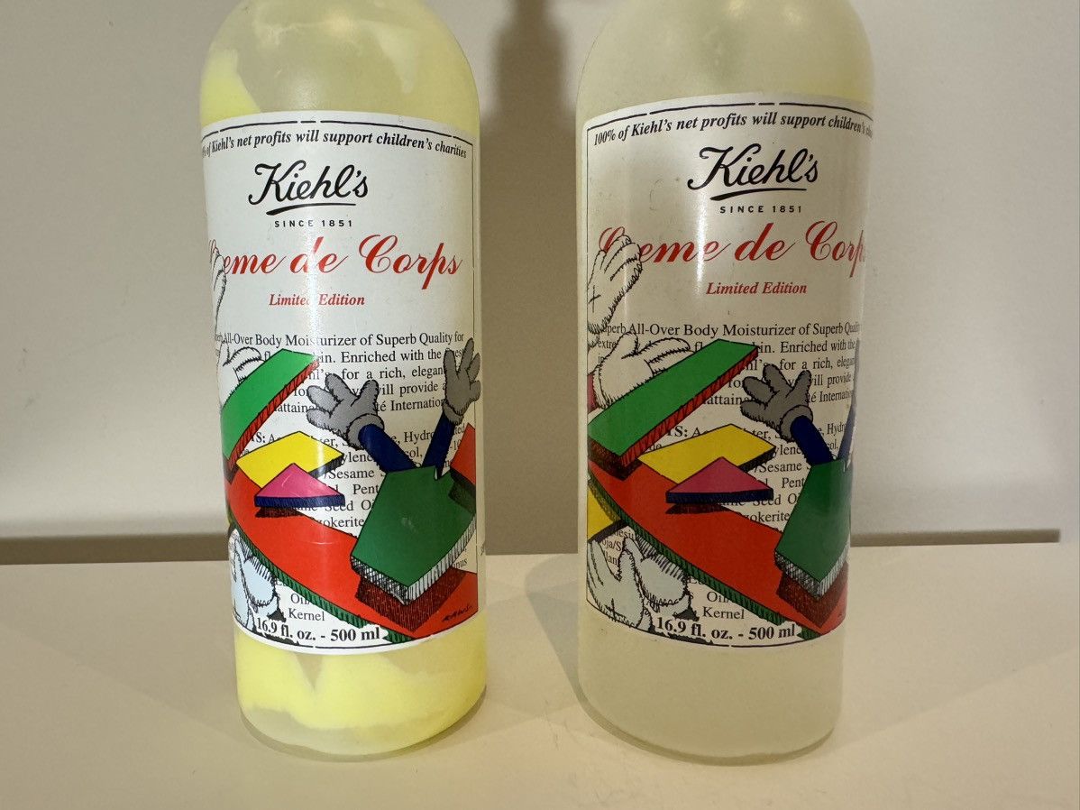 Kaws KAWS x Kiehl’s Creme de Corps Bottles | Grailed