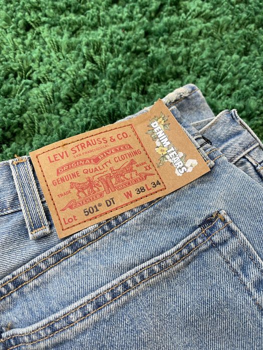 DENIM TEARS DENIM TEARS x Offset Wreath Jeans | Grailed