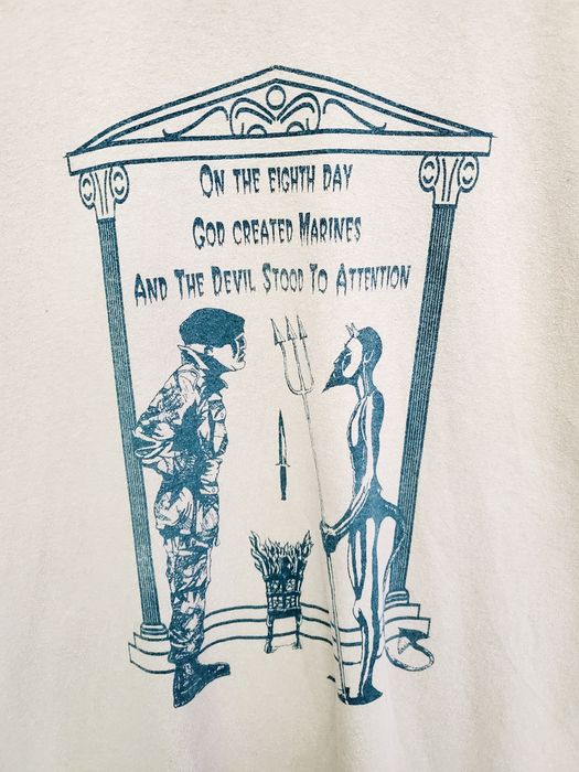 Military On the eighth day God created marines and the devil stood | Grailed