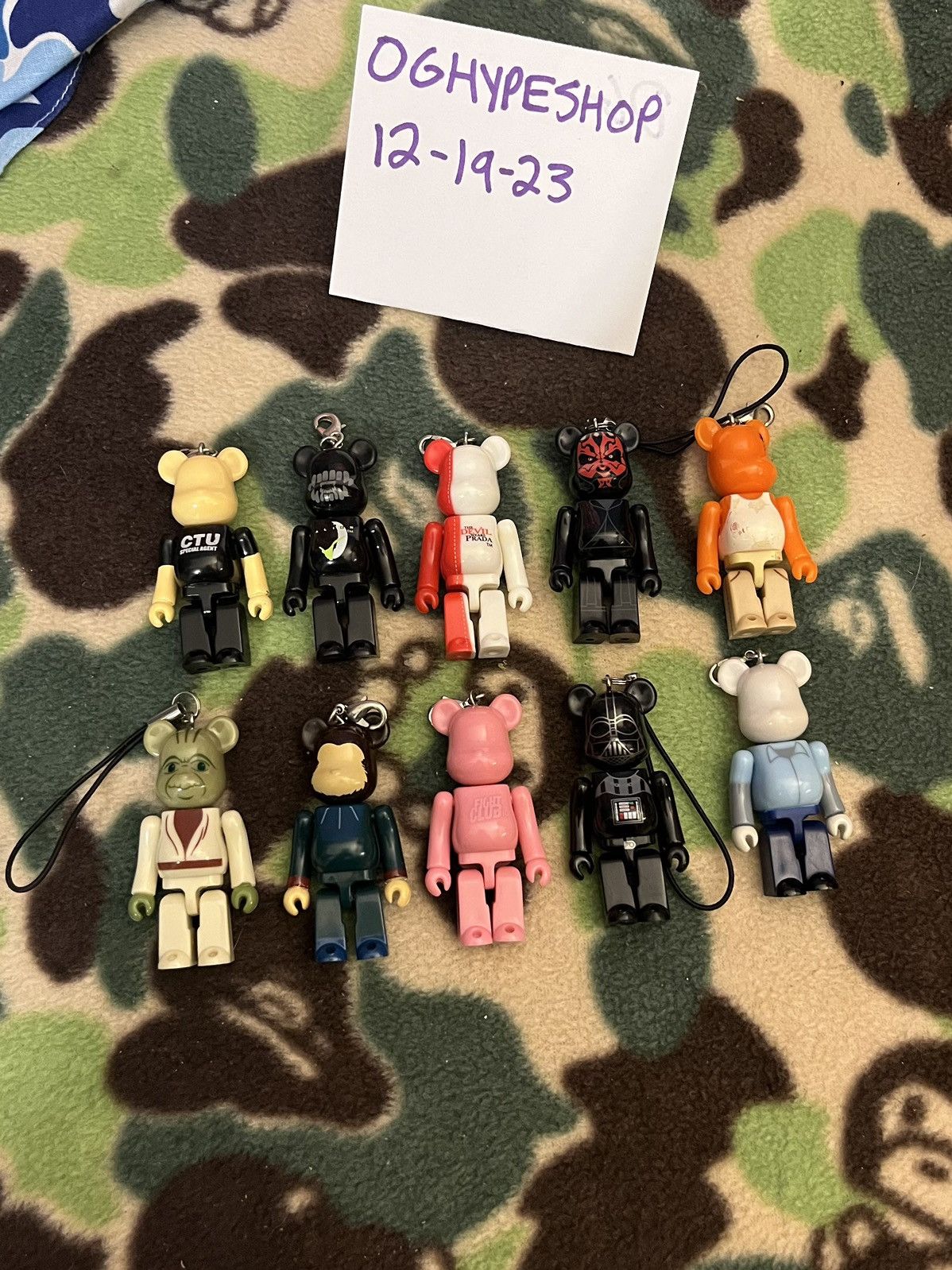 Medicom Bearbrick 10 bearbricks | Grailed