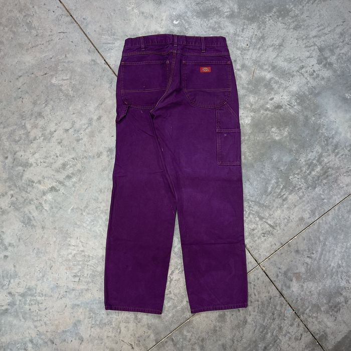 Vintage Vintage Dickies Carpenter Pants Baggy Fit Purple 2000s | Grailed