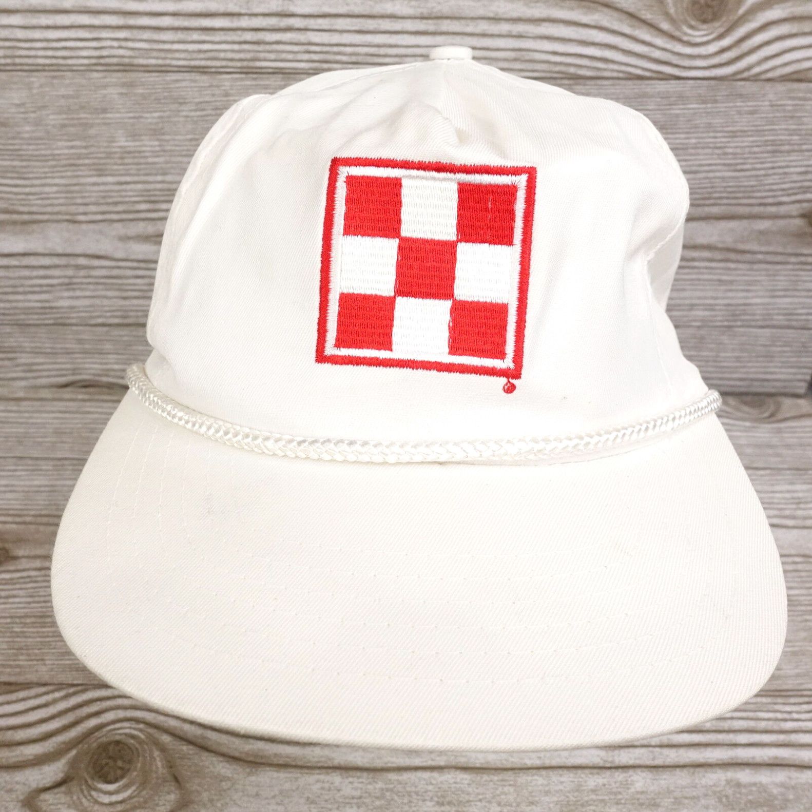 Logo 7 VINTAGE PURINA LOGO WHITE SNAPBACK BASEBALL HAT CAP | Grailed