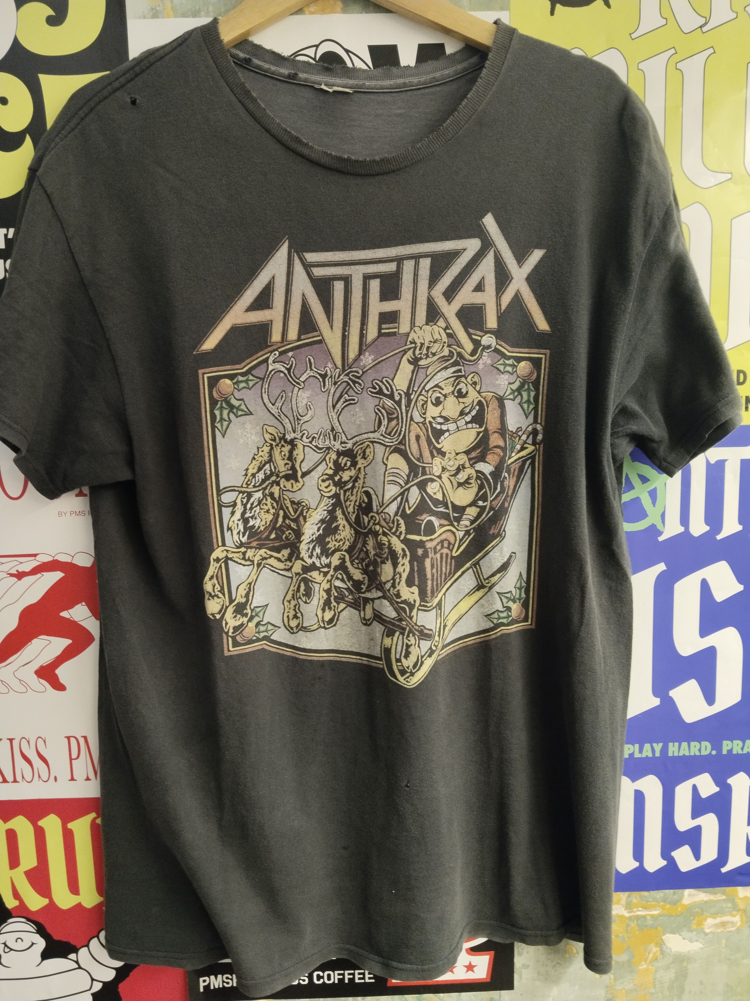 Vintage Vintage Anthrax Tee | Grailed