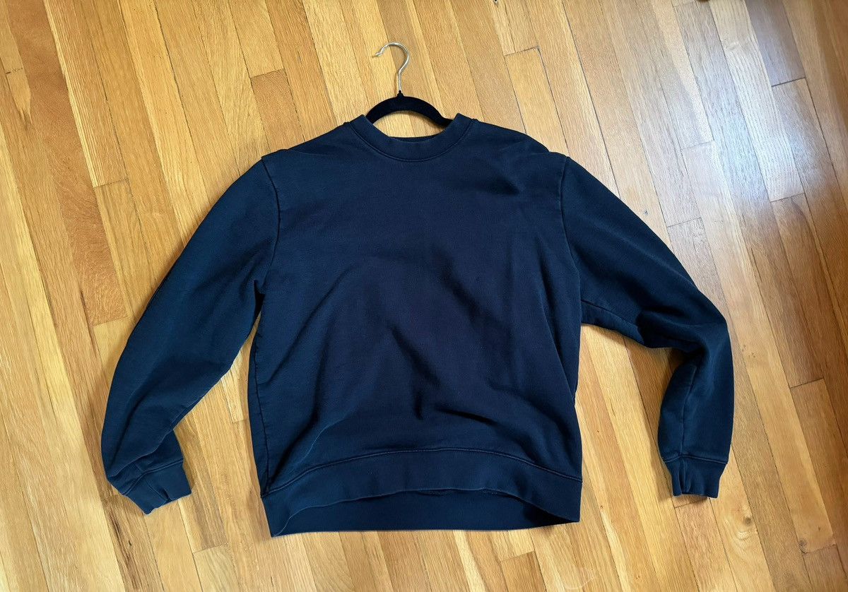 Everlane Heavyweight Everlane basic black sweatshirt | Grailed