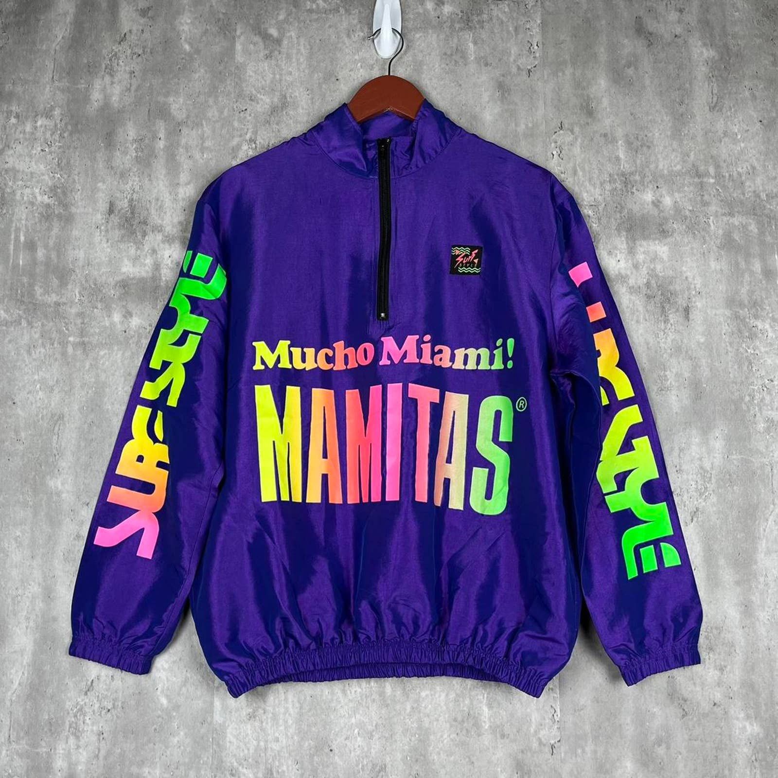 Vintage Vintage 90s Surf Style Miami Windbreaker | Grailed