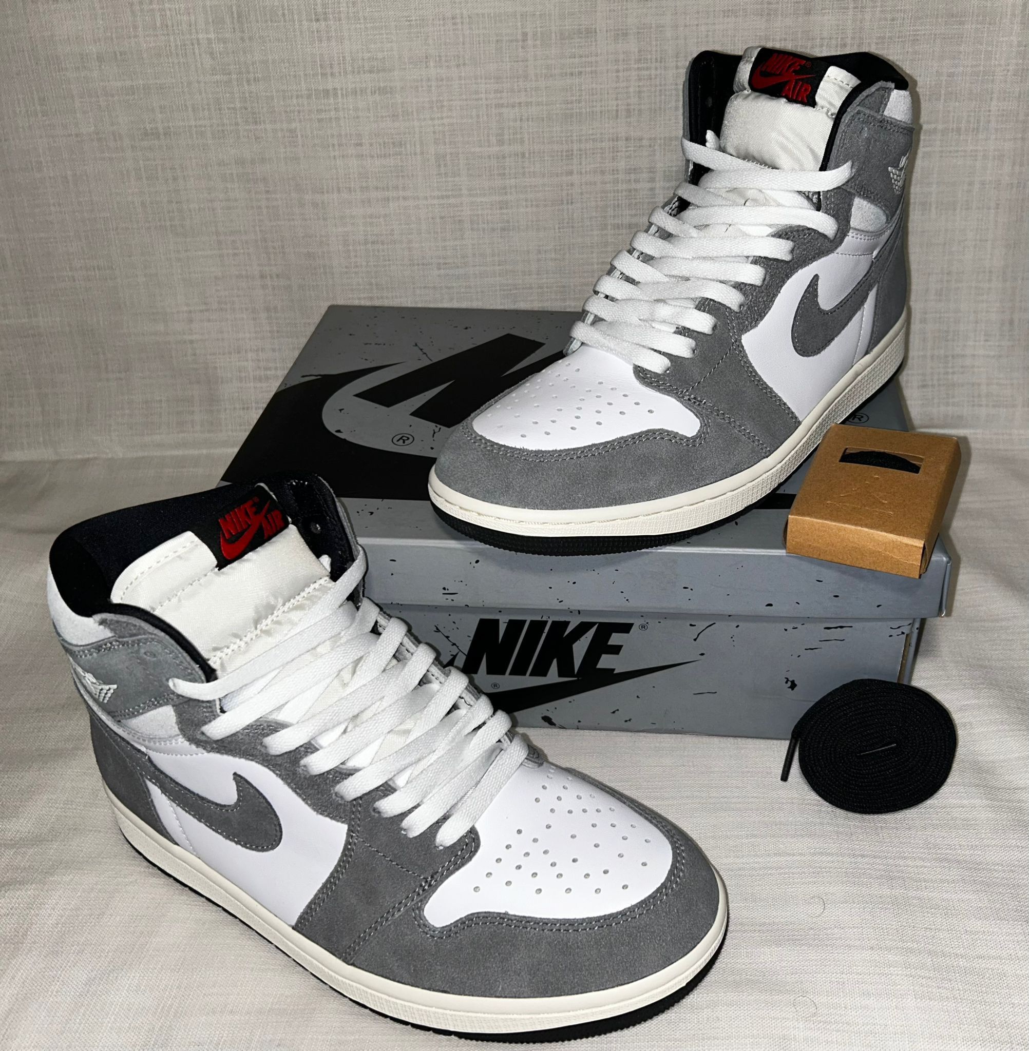 Jordan Brand × Nike Jordan 1 Retro High OG "Washed Black" | Grailed