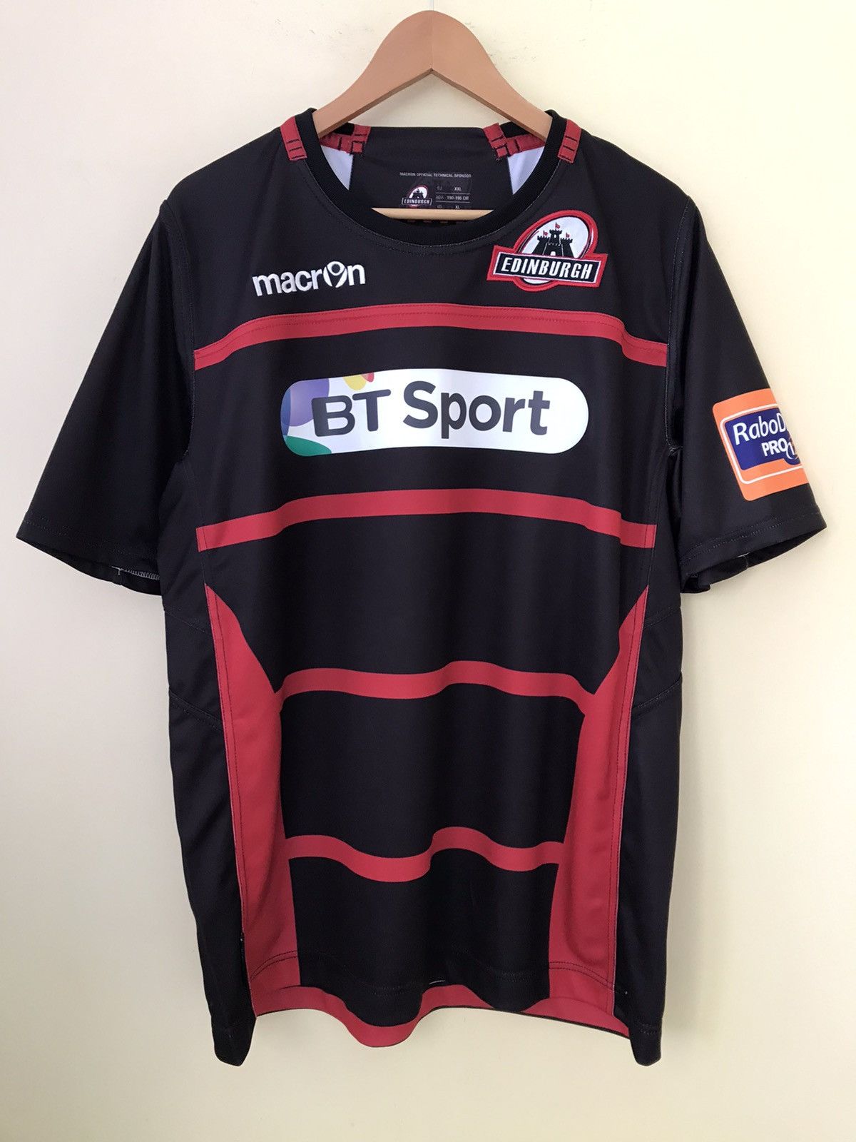Macron Edinburgh Scotland 2013 2014 Macron home rugby jersey | Grailed