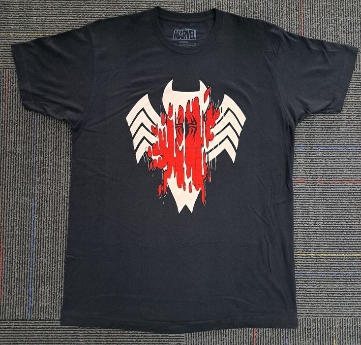 Vintage Venom Spiderman Logo Large Symbiote Chest Marvel Comics | Grailed