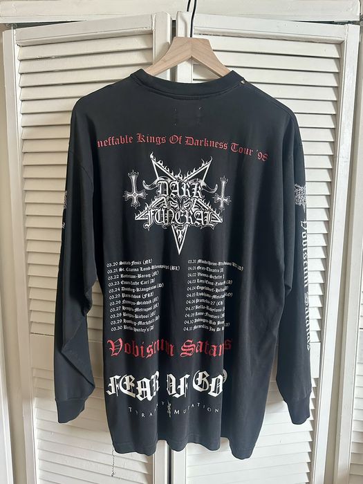 Vintage FEAR OF GOD X TYRANNY MUTATIONS X DARK FUNERAL LONG SLEEVE ...