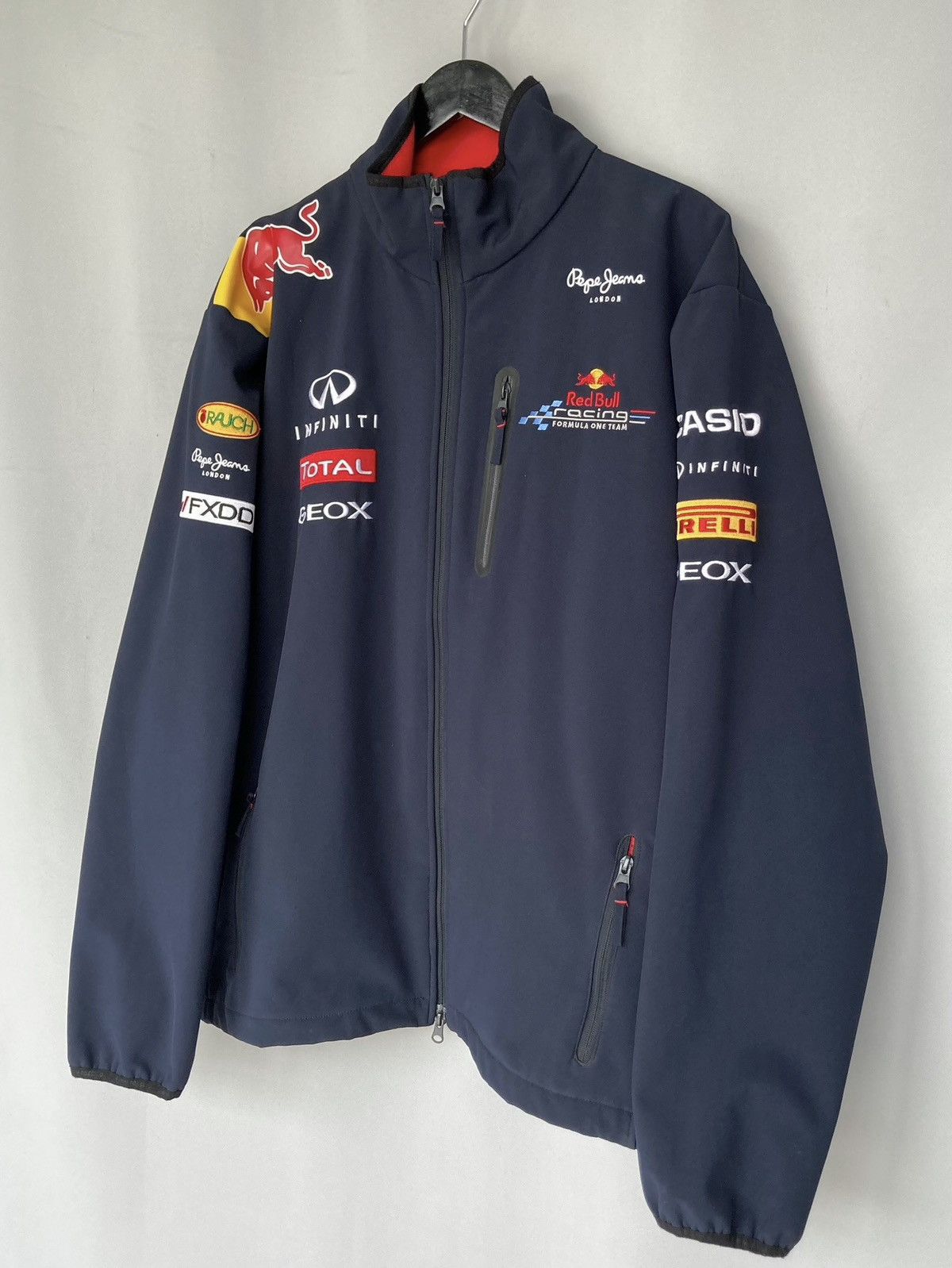 Red Bull Official Red Bull F1 Racing Team Softshell Jacket Formula ...