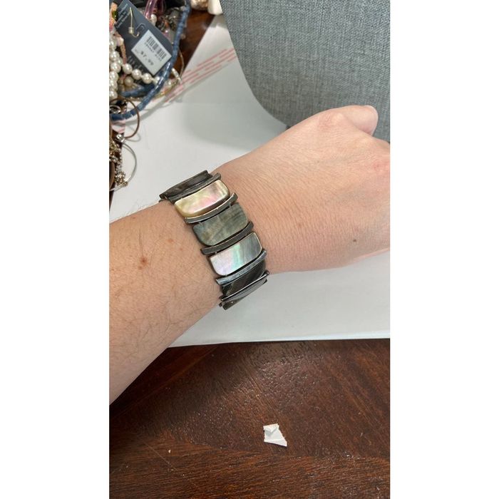Generic gray shell bracelet | Grailed