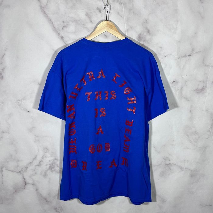 Kanye West Ultralight Beam Reworked Blue Tee | Grailed