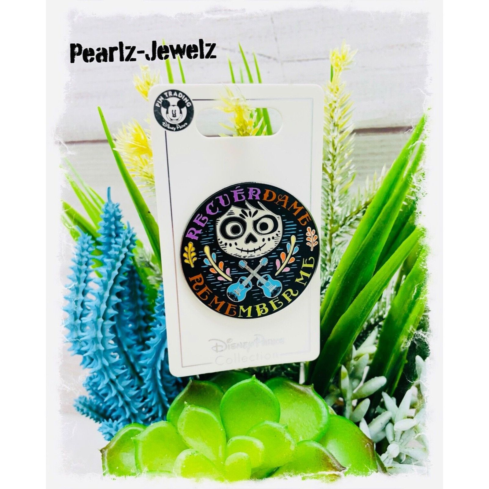 Disney Pixar Disney Parks COCO Recuerdame Remember Me Miguel Enamel ...
