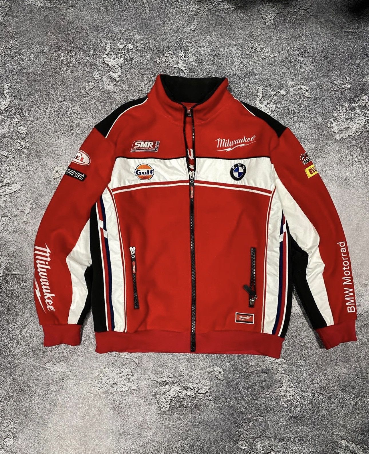 Bmw Vintage BMW Milwaukee Gulf Formula 1 Racing Jacket | Grailed