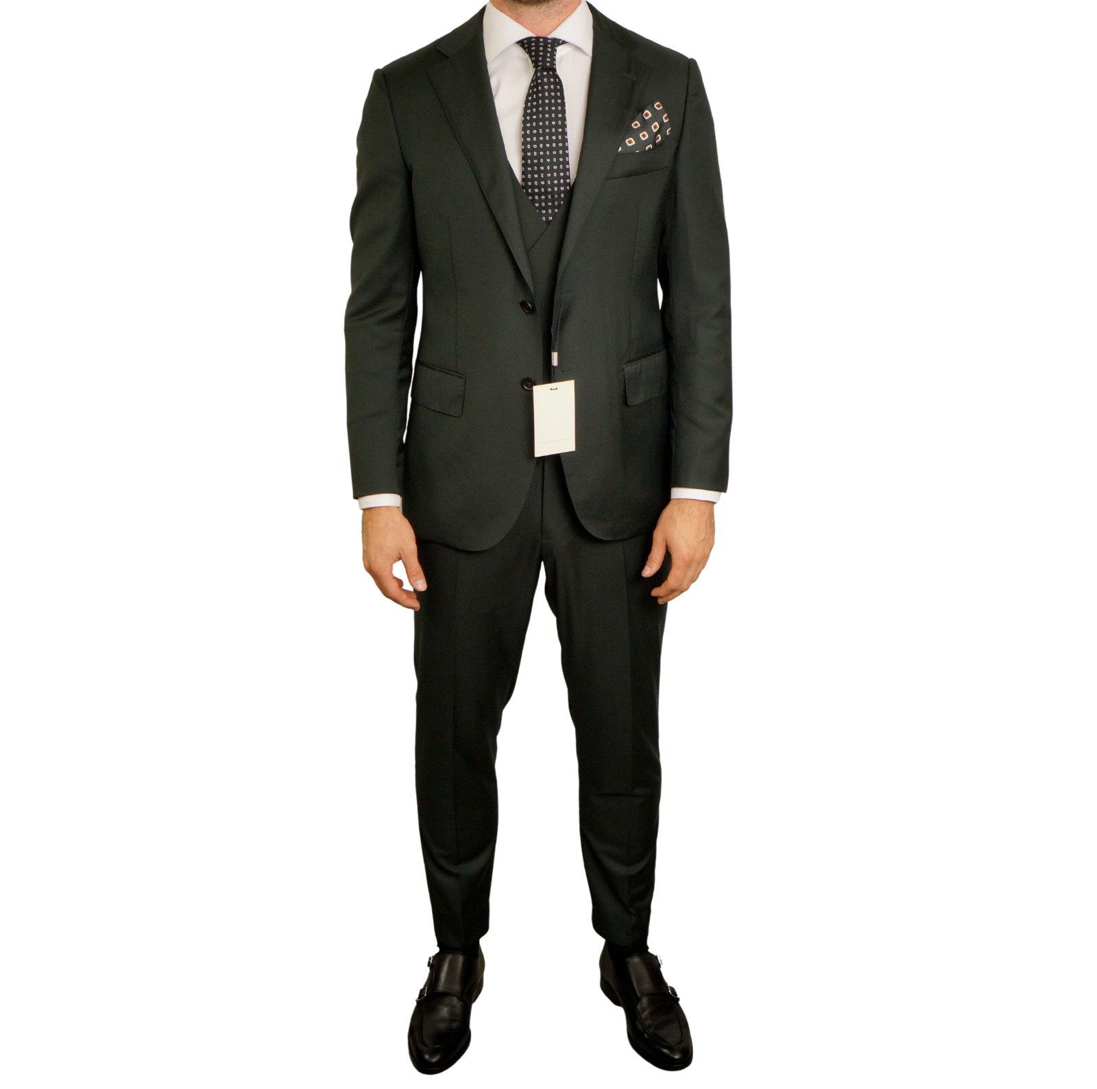 Suitsupply Men Suitsupply 3 Piece Suit S110 24 EU48S UK/US38S S753 ...