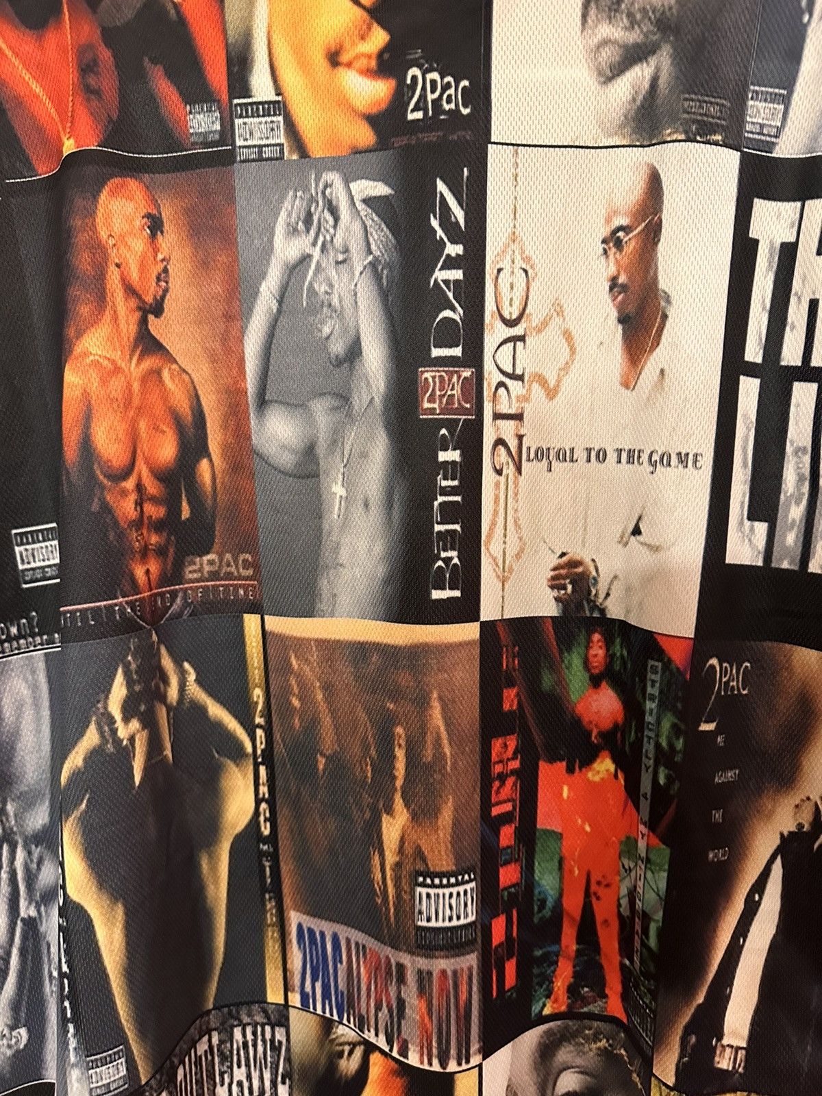 Vintage 2pac x ALBUM COVERS x AOP | Grailed