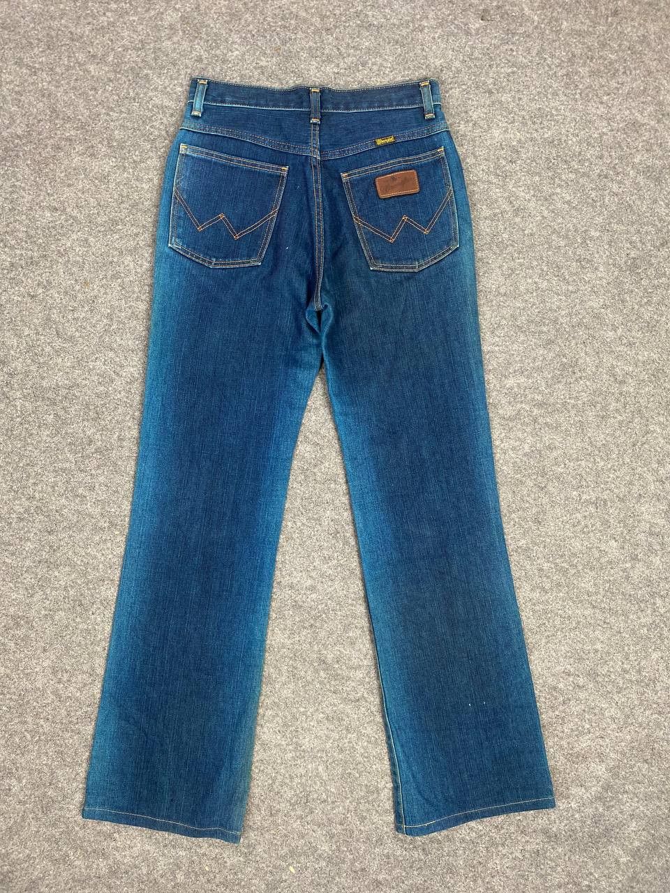 Vintage vintage wrangler lady blue bell indigo denim nice design | Grailed