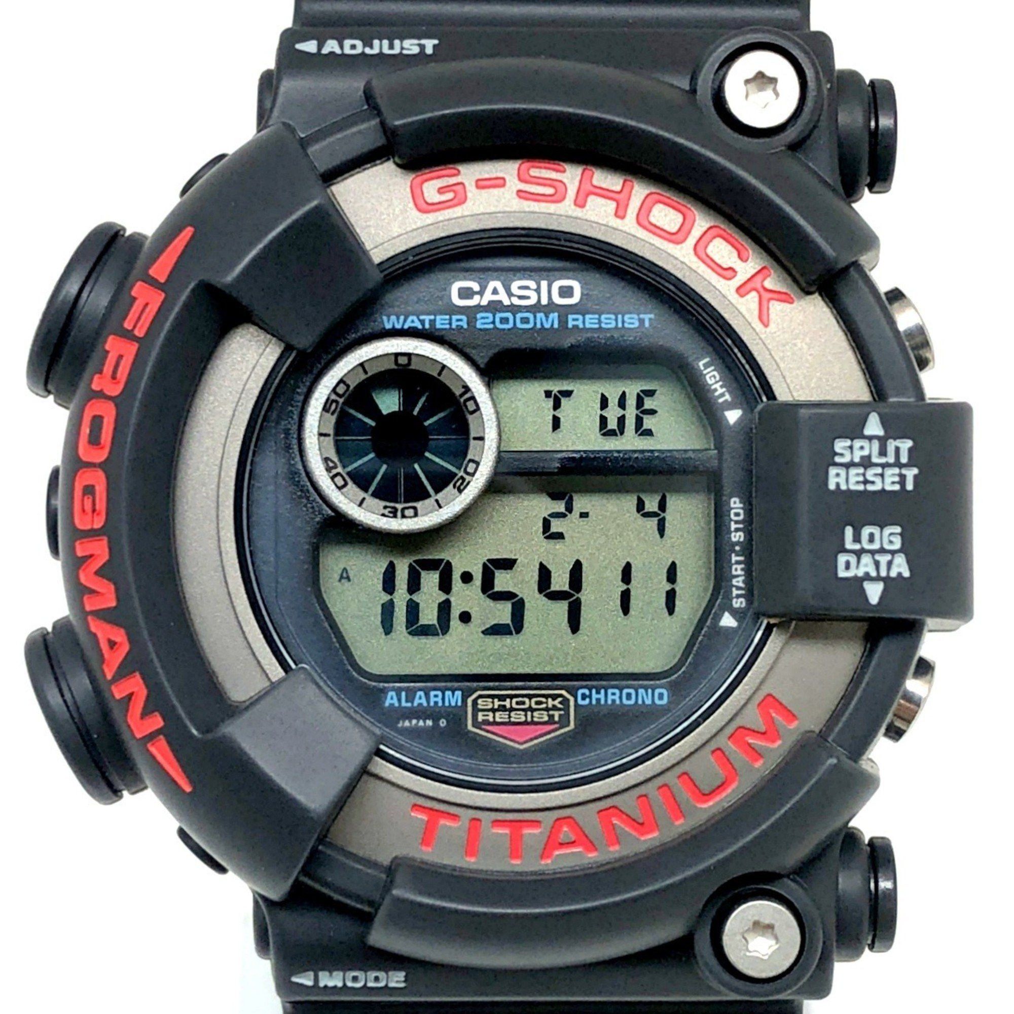 Casio G-SHOCK CASIO Watch DW-8200-1A FROGMAN 2nd Generation Frogman ...