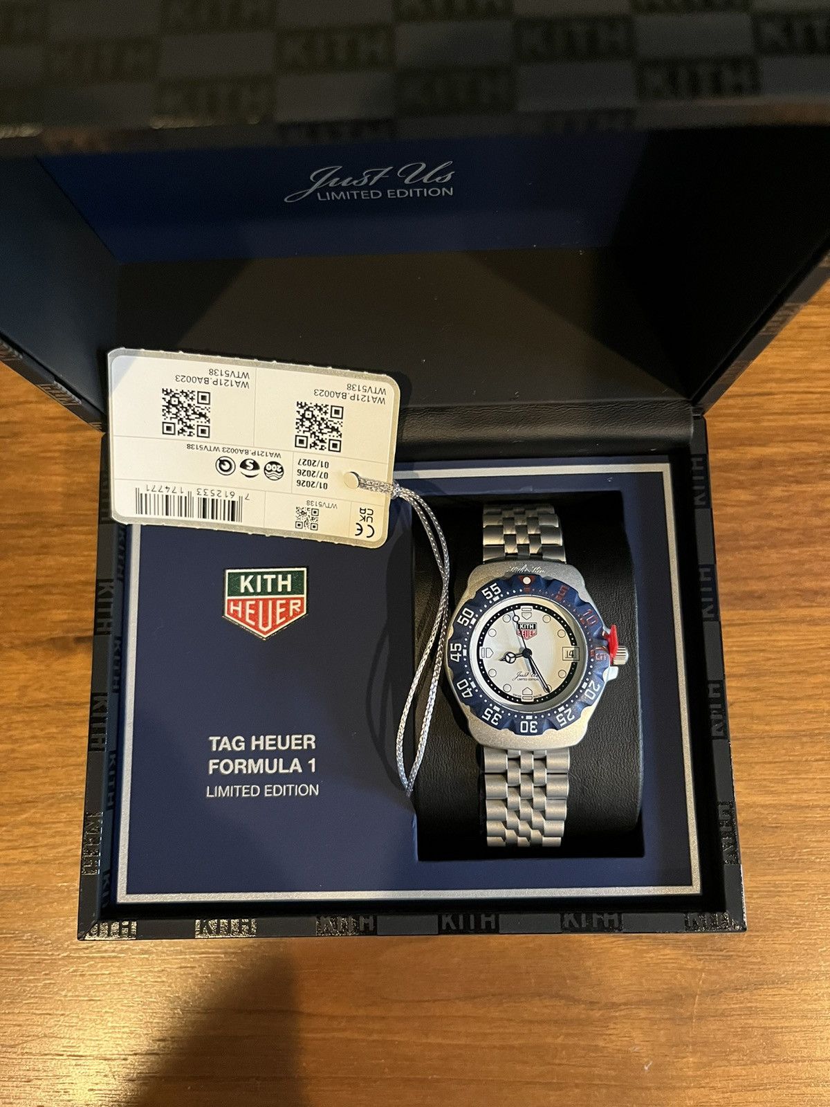 Kith × Tag Heuer Kith X Tag Heuer Formula 1 Watch | Grailed