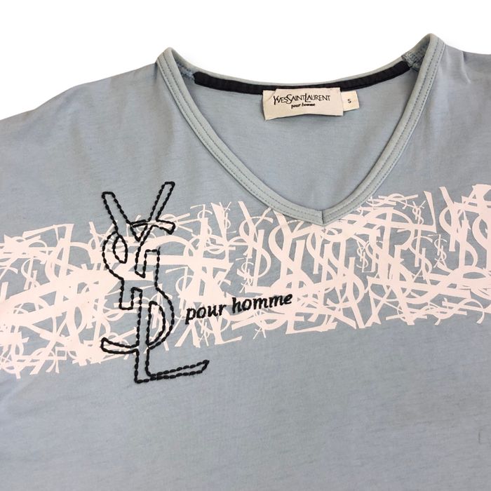 Yves Saint Laurent Yves Saint Laurent YSL Logo T-Shirt | Grailed
