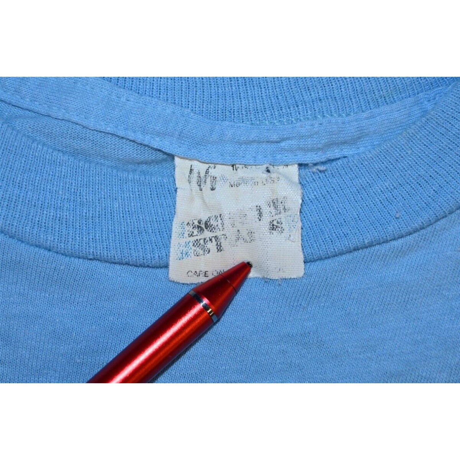 Screen Stars vintage 80s THE GAP DODGE CHARGER 22 CAR PROMO LOGO BLUE ...