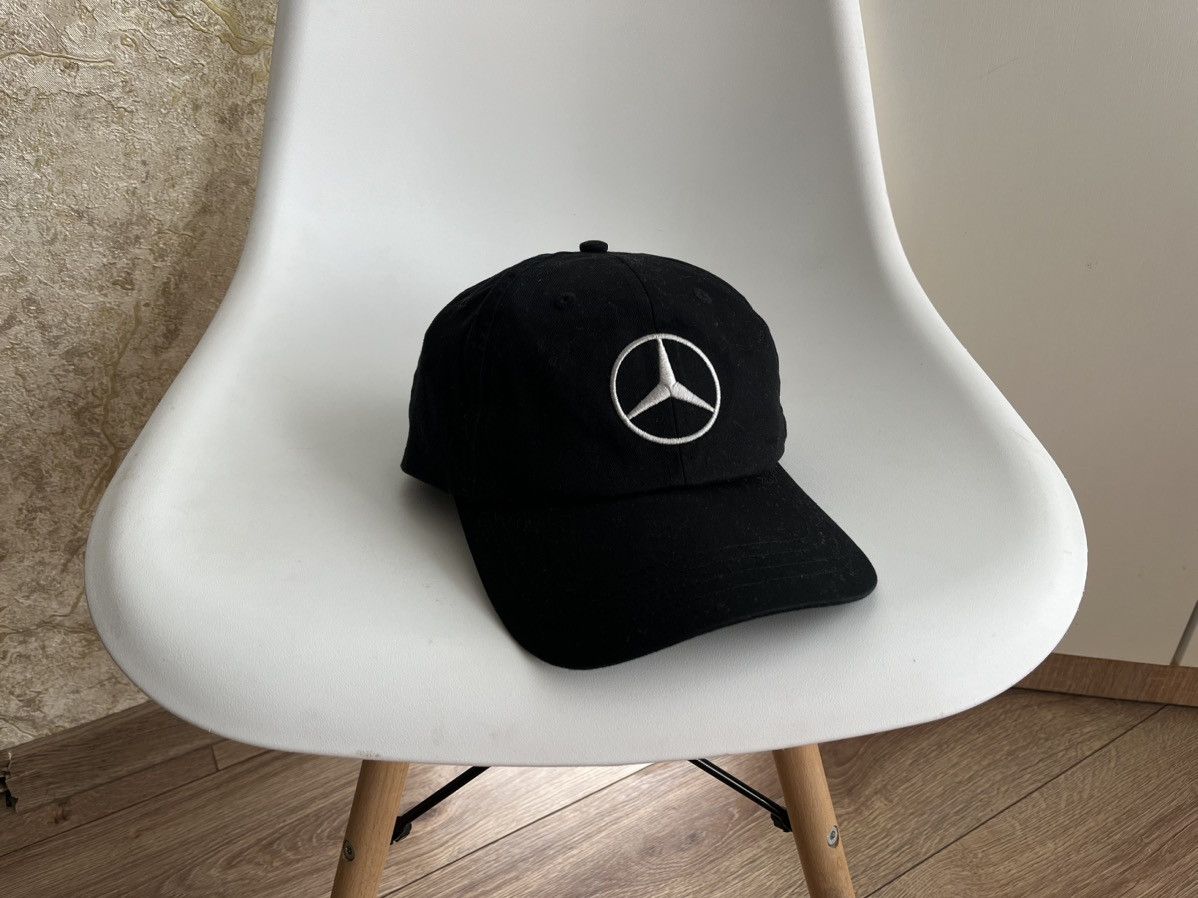 Mercedes Benz × Streetwear × Vintage Mercedes Benz Black Cap | Grailed