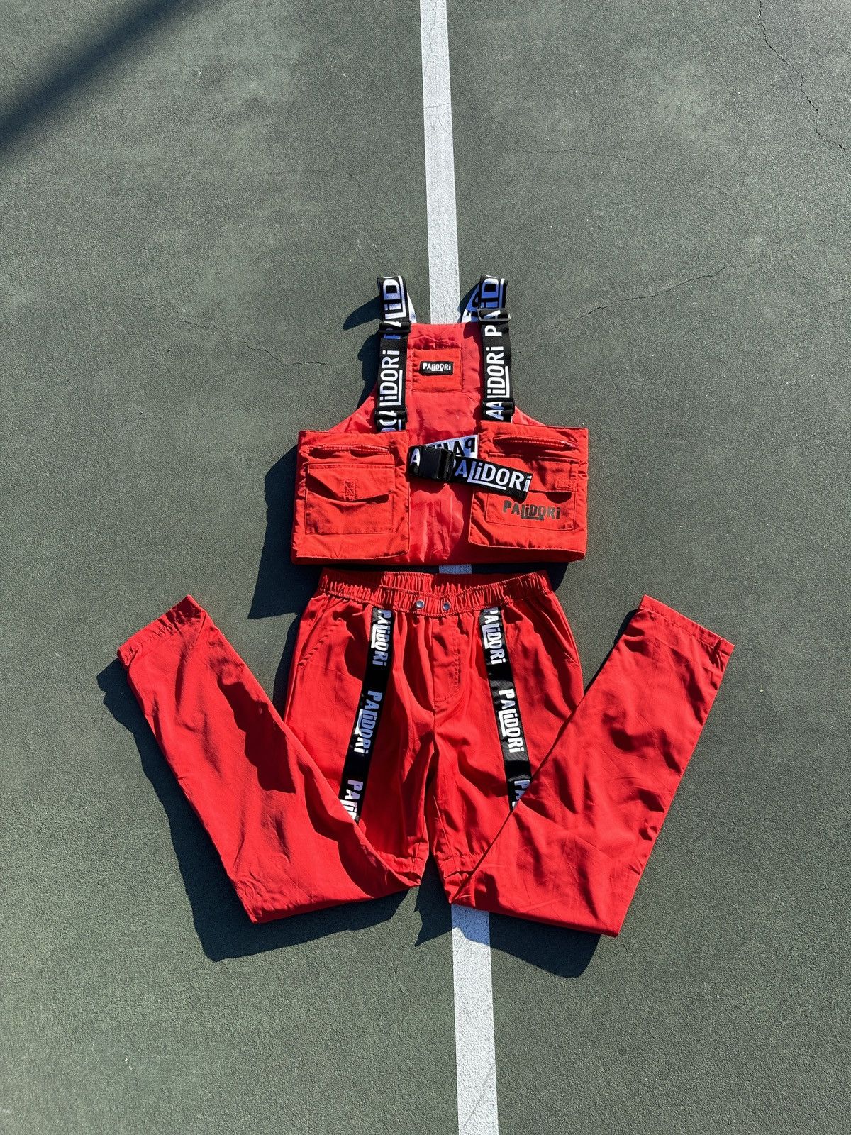 Japanese Brand × Streetwear × Vintage Palidori 2in1 Vest/Bottoms | Grailed