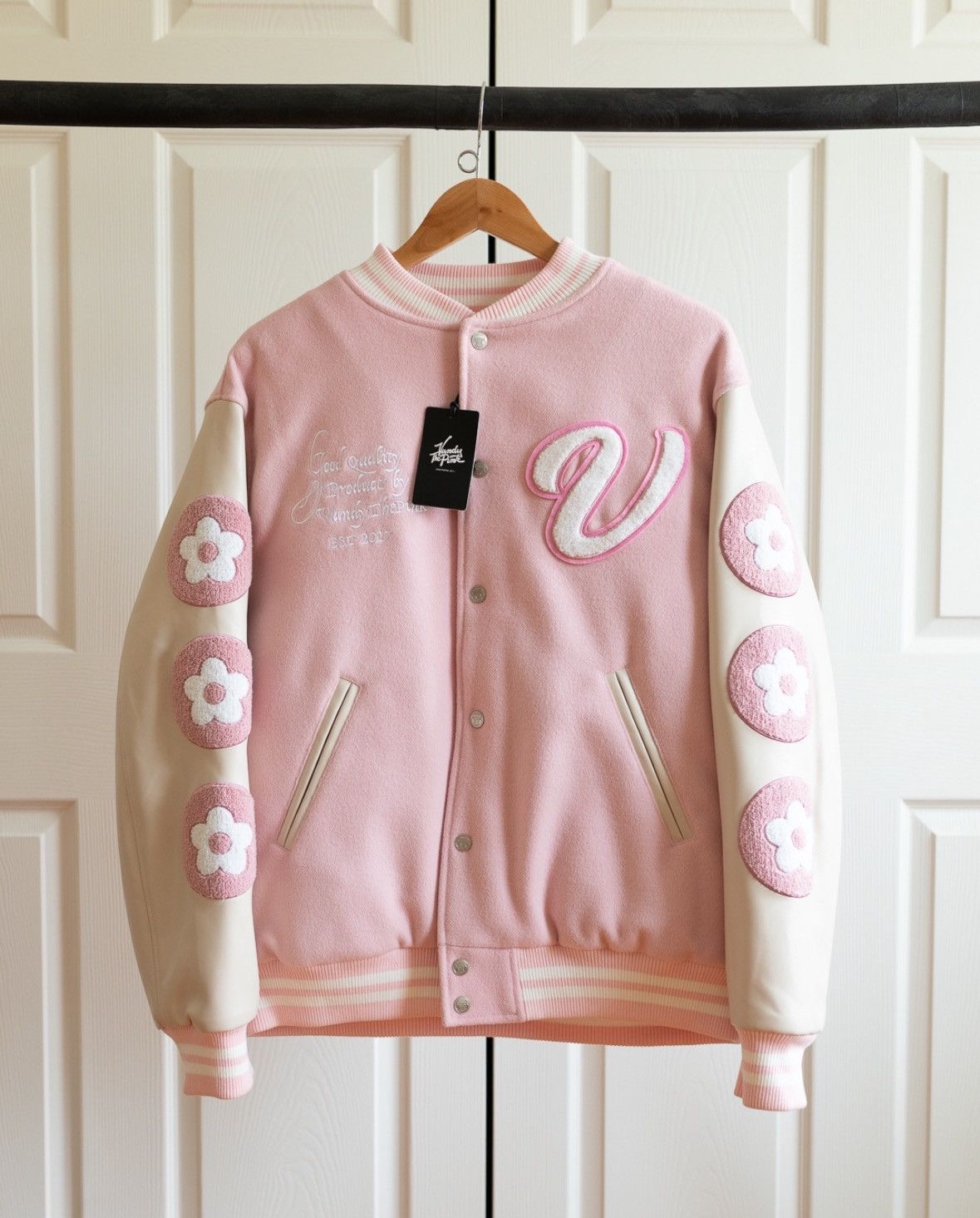 Vandy The Pink Vandy The Pink Rafflesia Varsity Jacket (F&F Exclusive ...