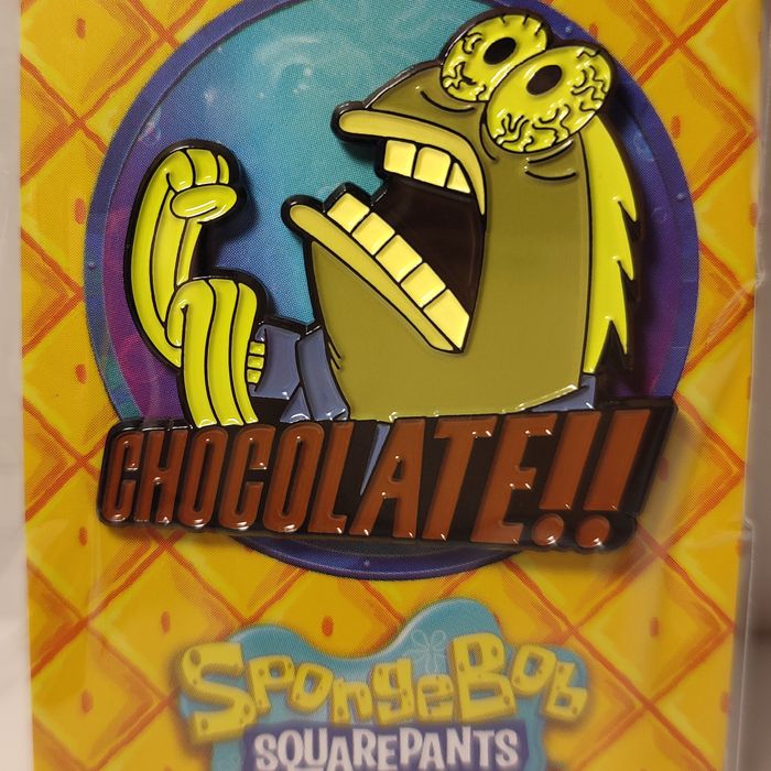 Other Spongebob Squarepants Chocolate Guy Enamel Pin | Grailed