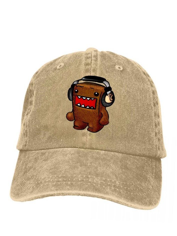 Japanese Brand × Vintage Anime Domo Kun Hat Brown Summer Baseball Cap ...