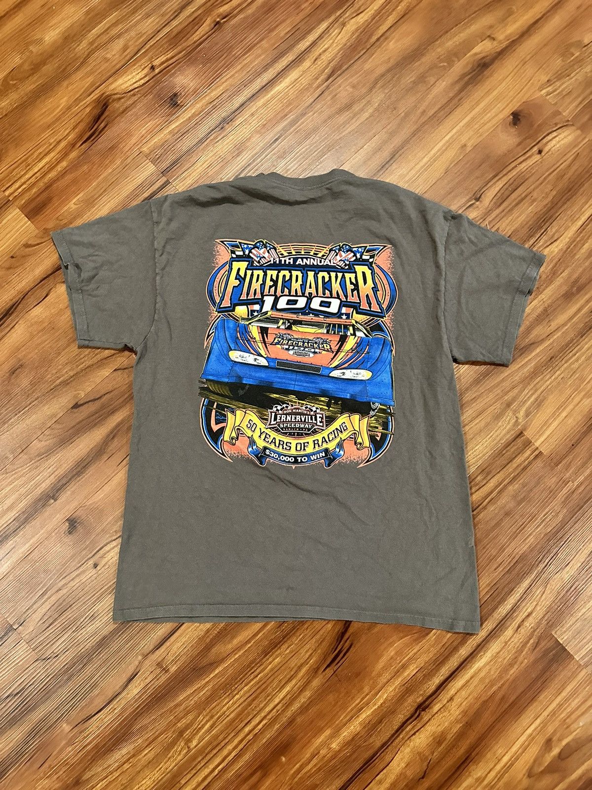 Racing × Vintage Firecracker 50th Anniversary Racing Graphic T-shirt ...