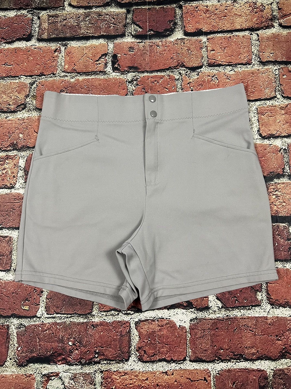 Vintage Vintage BIKE Gym Coach Short Shorts Gray Athletic Nylon 80s ...