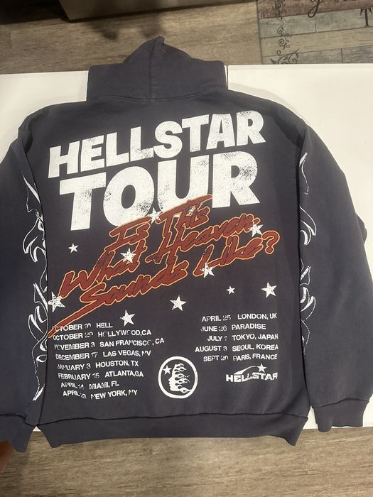 HELLSTAR Hellstar World Tour Hoodie | Grailed