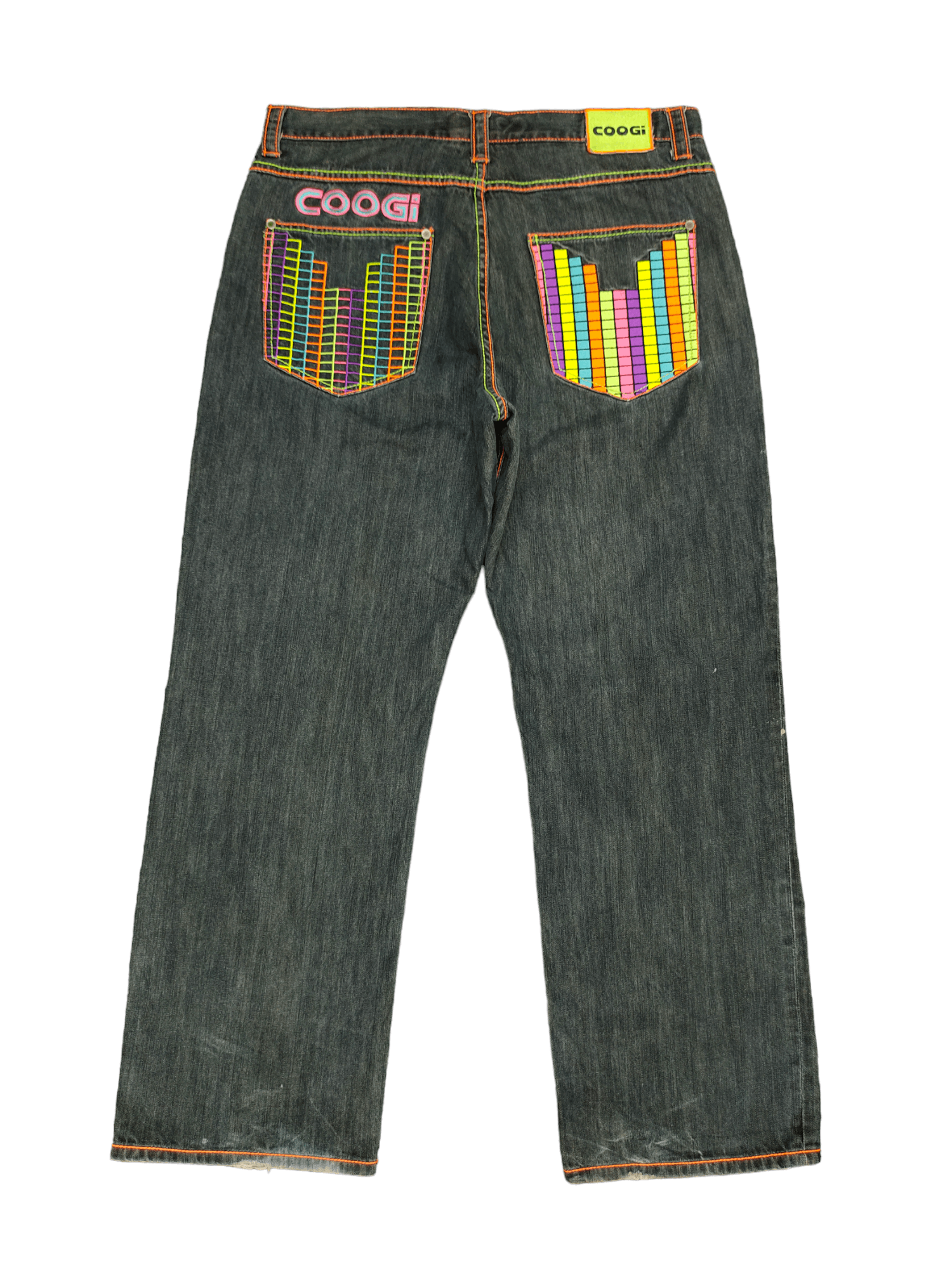 Coogi Baggy Jeans Coogi Denim Wide Loose Y2k Jnco Style | Grailed