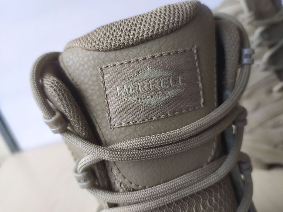 Merrell MERRELL Moab 3 8" Coyote Tactical Waterproof Boots (J004107 ...