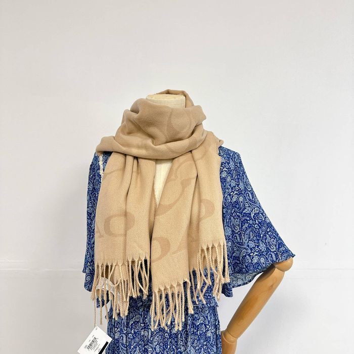 Coach Coach CB684 Signature Oversized Muffler IN CAMEL | Grailed