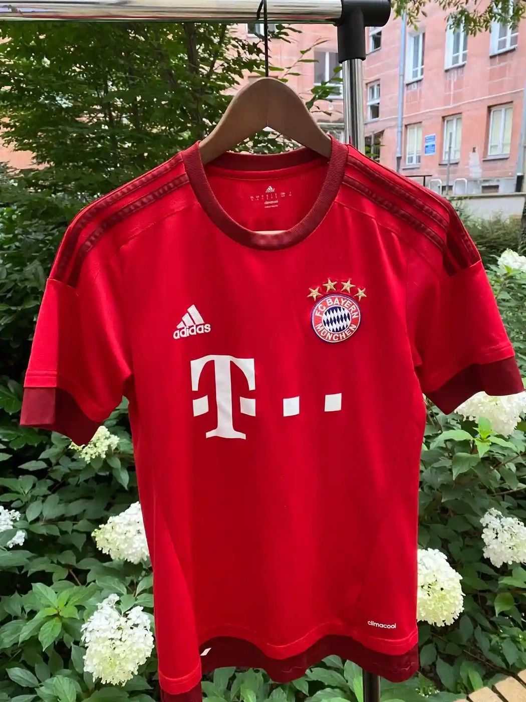 Adidas × German × Soccer Jersey Bayern Munich FC 2015 Bavaria Munchen ...