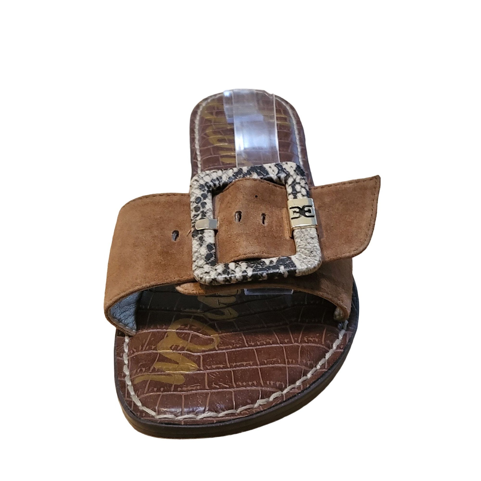Sam Edelman Sam Edelman Granada Sandals Women Sz 11 M Buckle Brown ...
