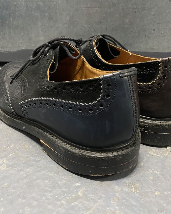 Engineered Garments ENGINEERED GARMENTS x TRICKER'S MULTI LEATHER PANEL ...