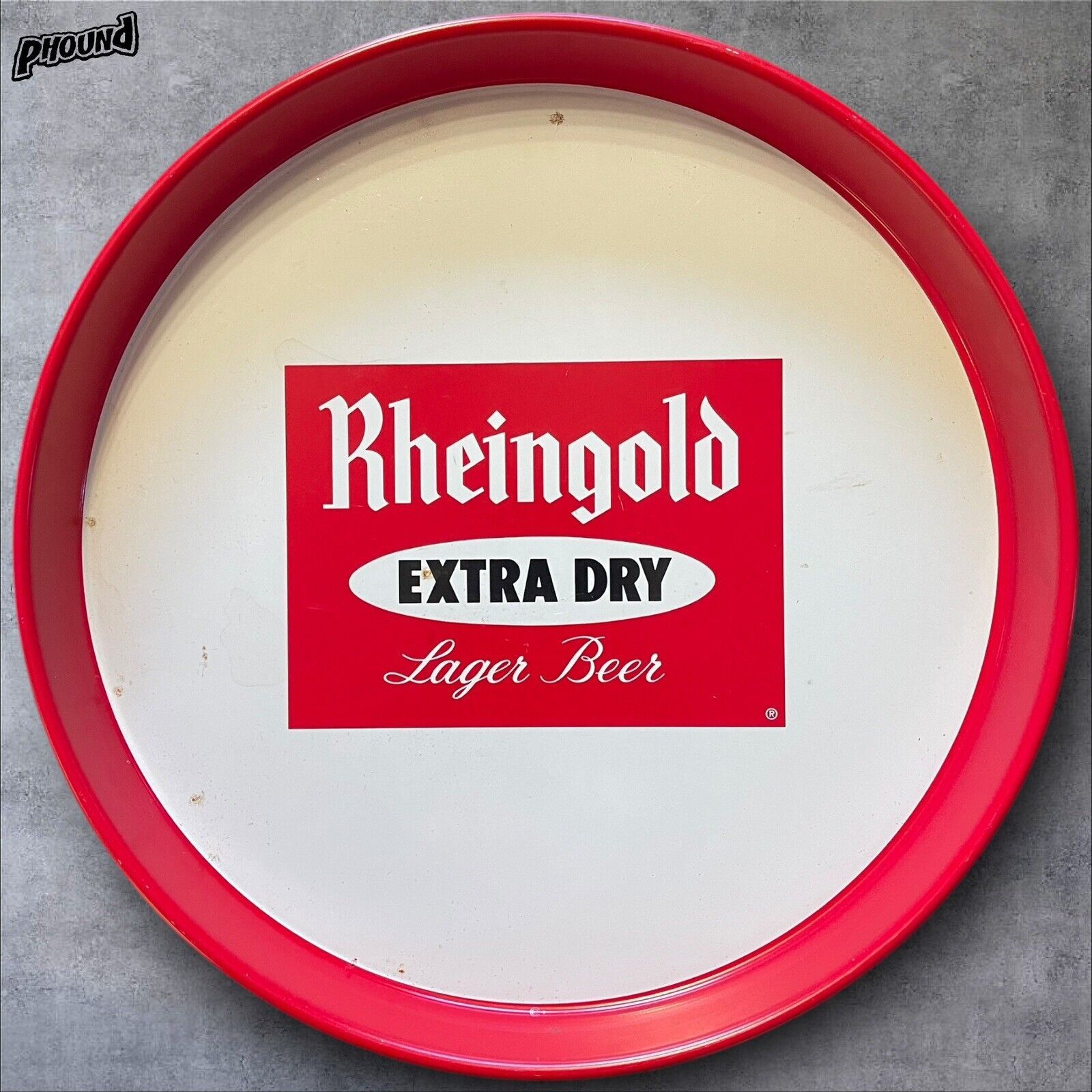 Rare Vtg 1950s 12" RHEINGOLD Extra Dry Lager Beer Tray Brewery | Grailed
