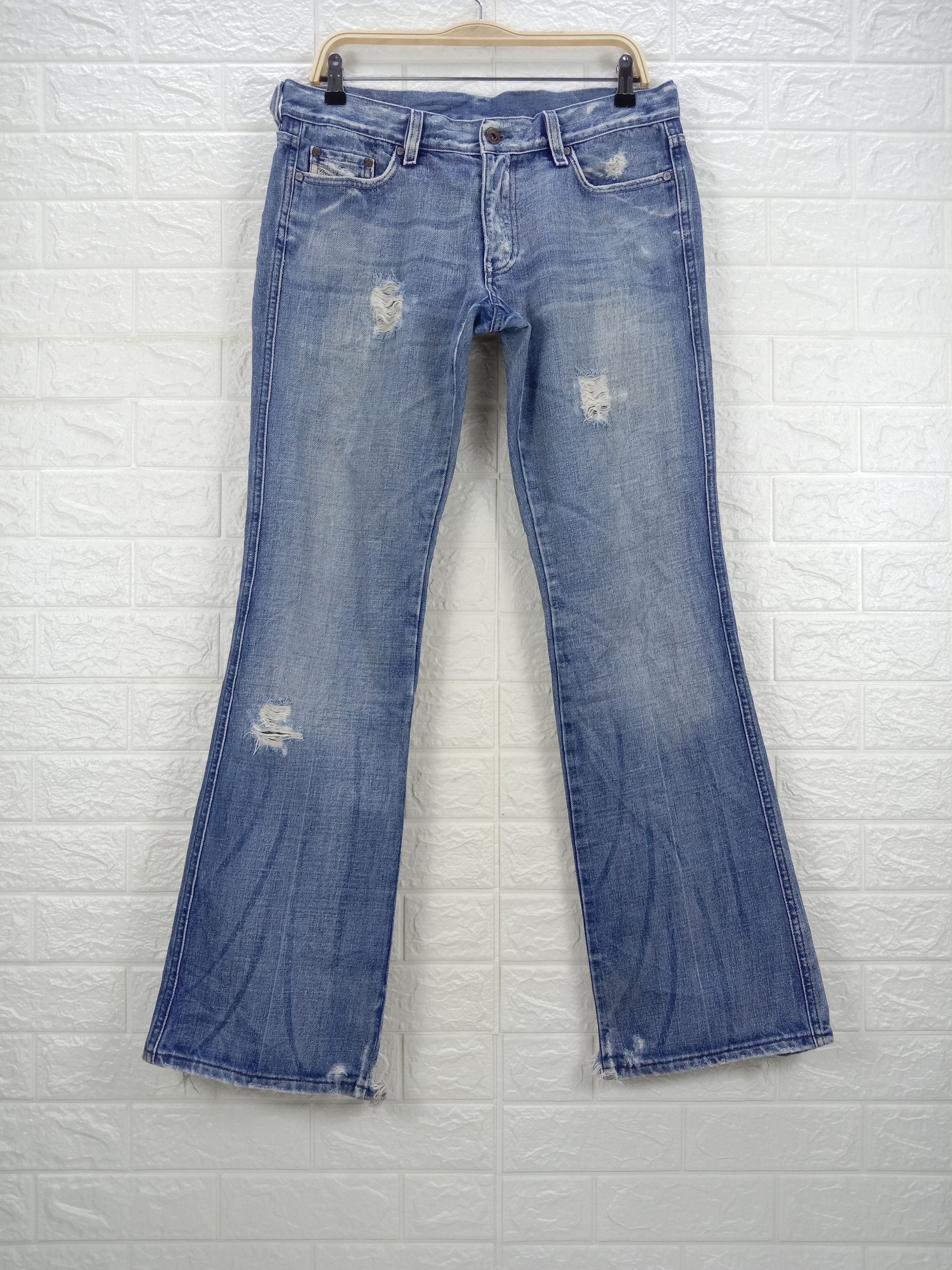 Diesel Flare Jeans Vintage Diesel Distressed Bell Bottom Denim | Grailed