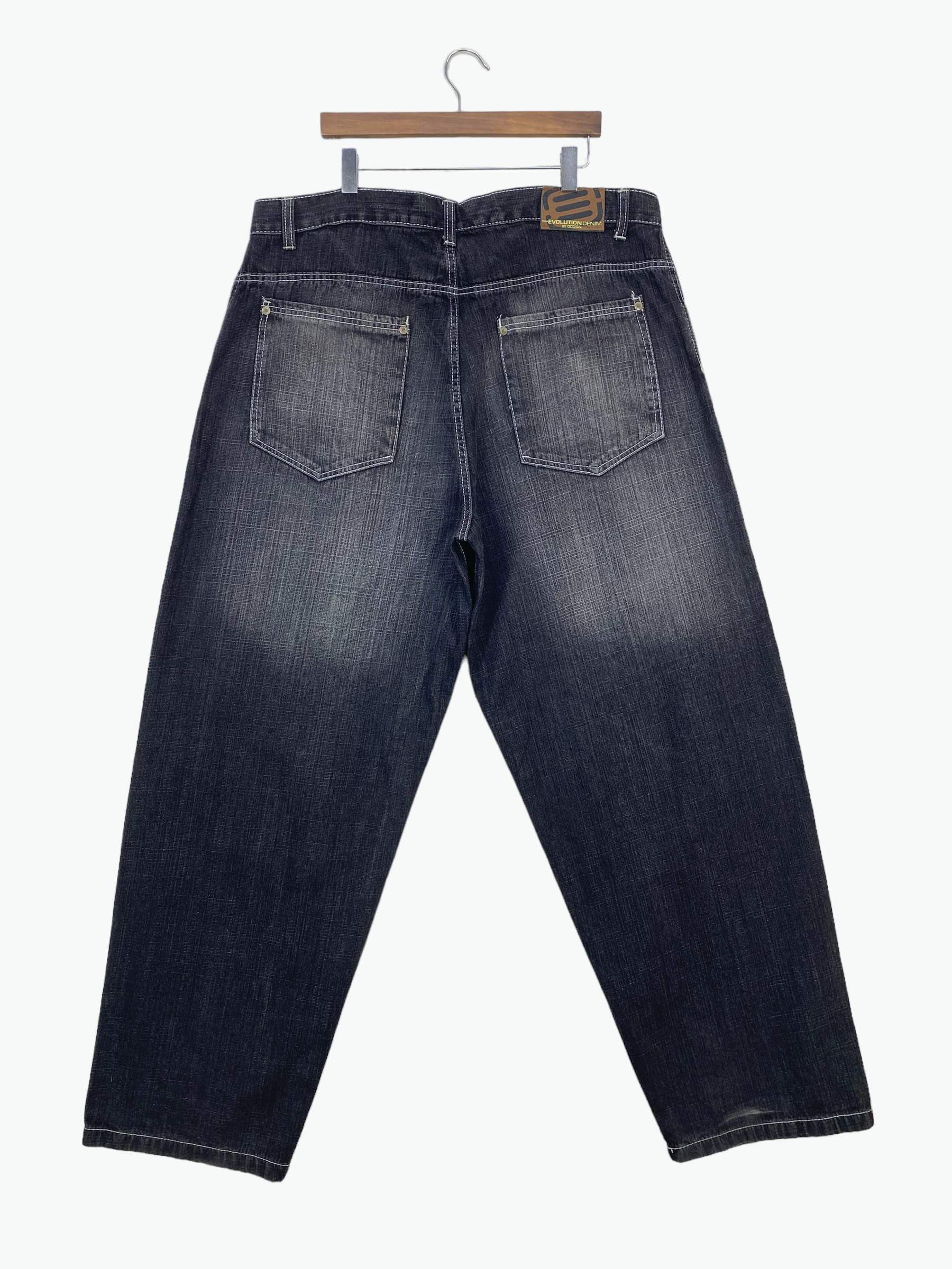 Streetwear Evolution Denim Jeans Hip Hop Skateboards Baggy Jeans Pants ...