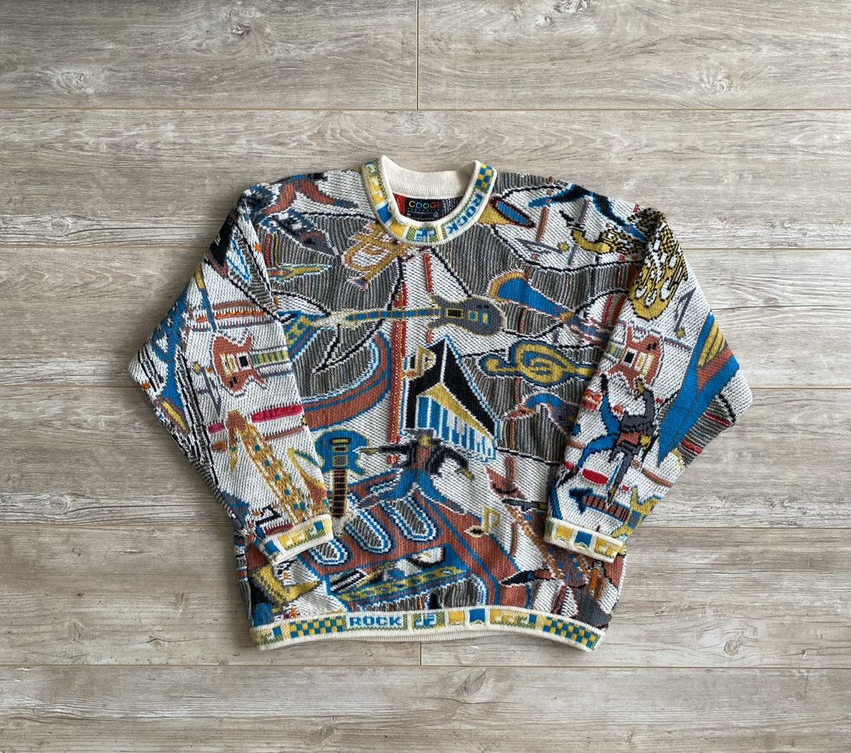 Vintage Coogi Vintage Wool Knit Sweater | Grailed